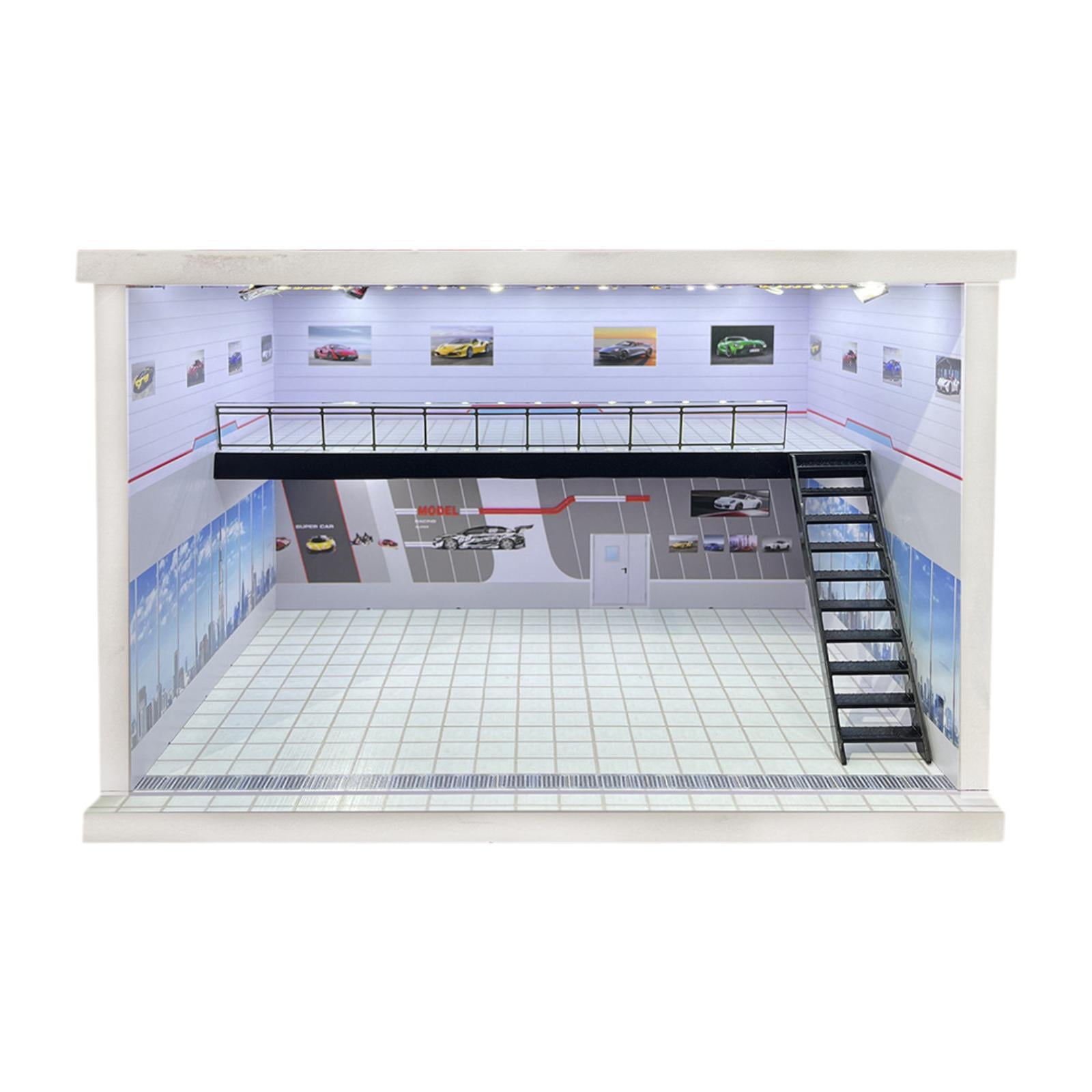 yotijay 1/64 1/36 1/32 Scale Diecast Car Display Case for Layout ...