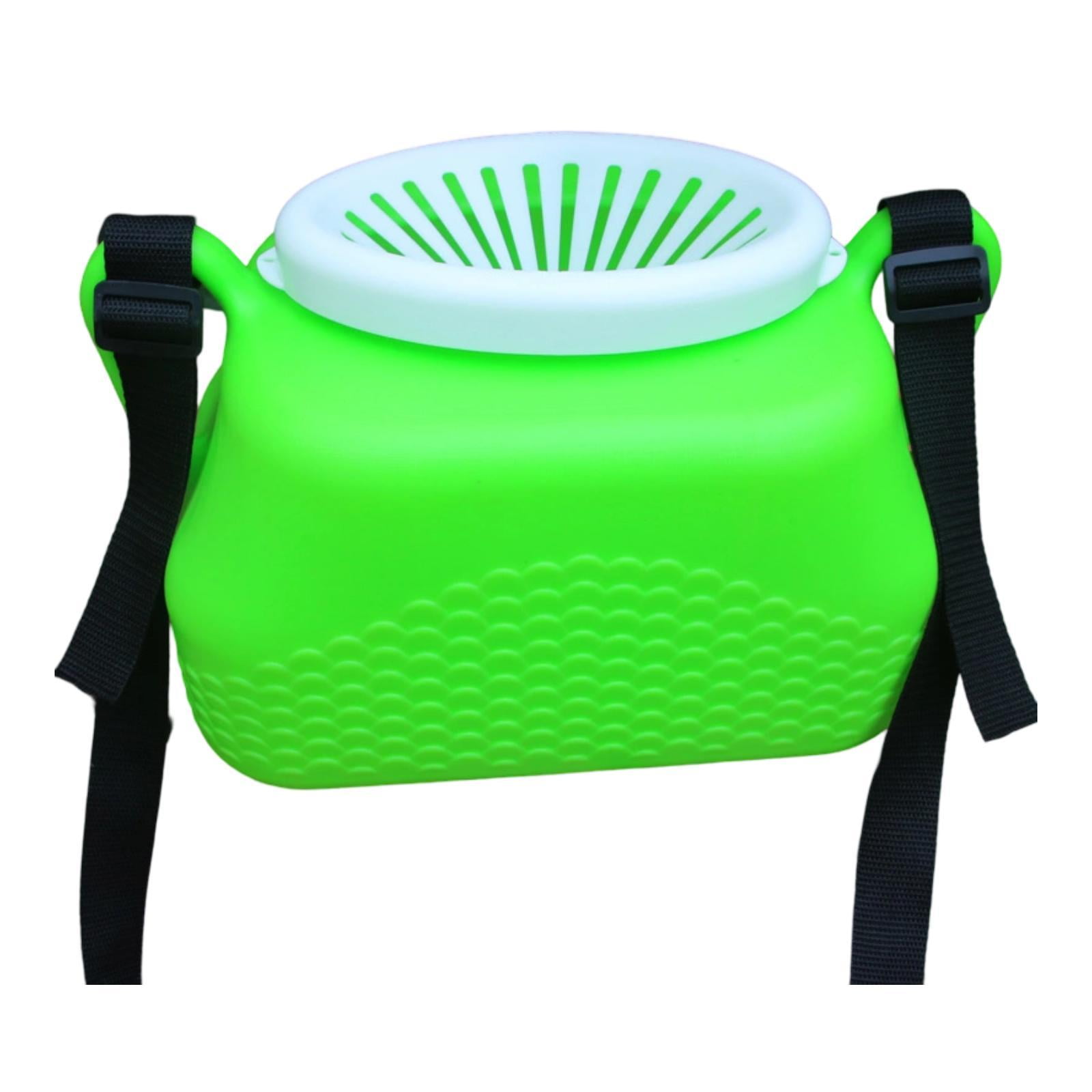 yotijay 10 L Capacity Fishing Bucket Outdoor Fishing Basket for Crawdad ...