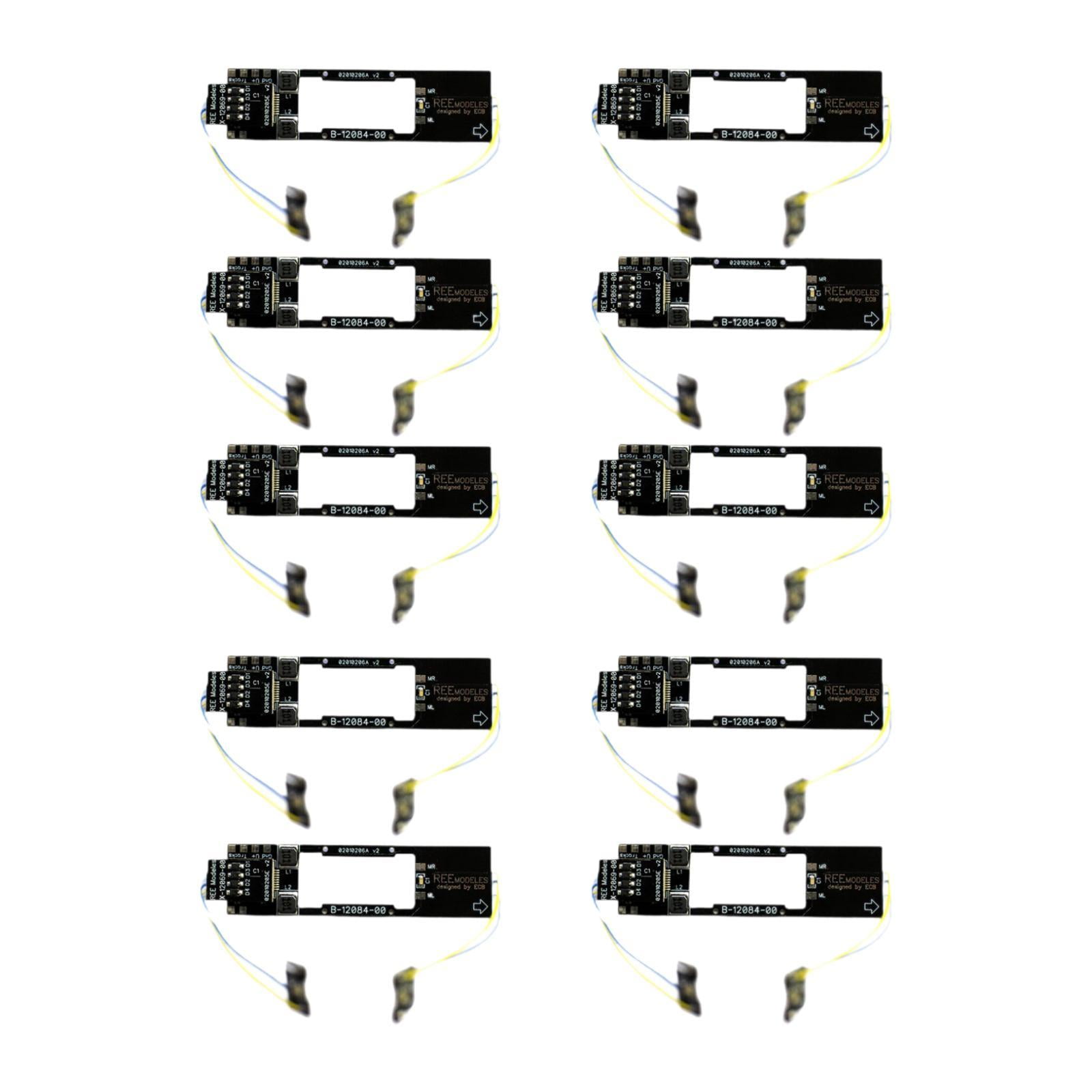 yotijay 10 Pieces N Gauge Model Train IC Board Modification for 1/160 ...