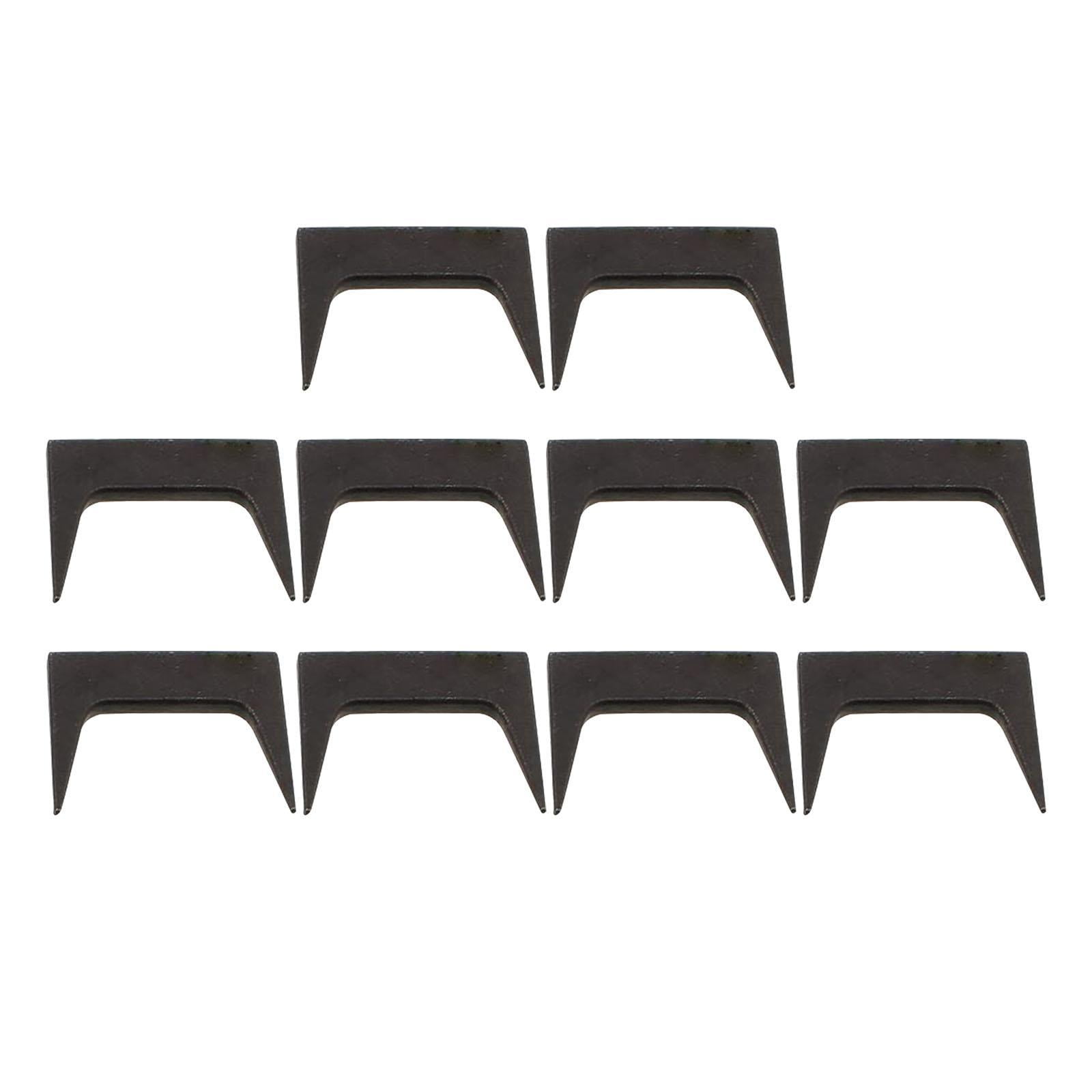 yotijay 10 Pieces Pinch Dogs Woodworking Mini Wood Clamps for ...