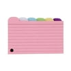 "BAZIC 3"" X 5"" Assorted Colored Index Cards, Ruled Lined, 400 Count ...