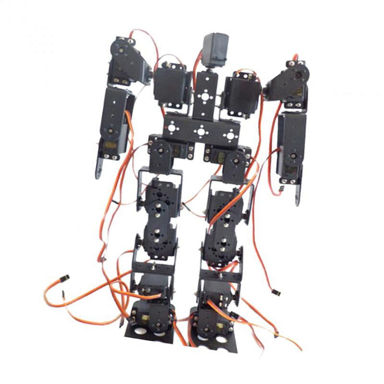 yotijay 17 DOF Biped Robot Educational Robot with Servo Mount Kit Servo ...