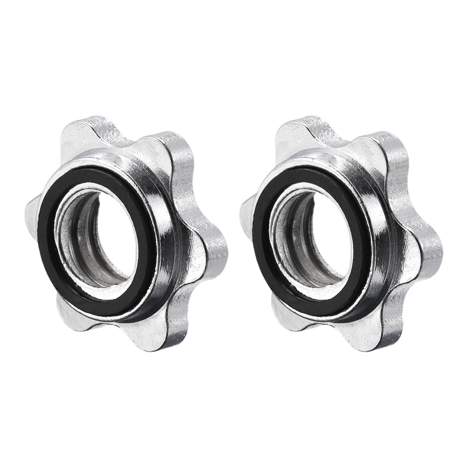 yotijay 2 Pieces Barbell Collars Dumbbell Collars for Weight Lifting ...