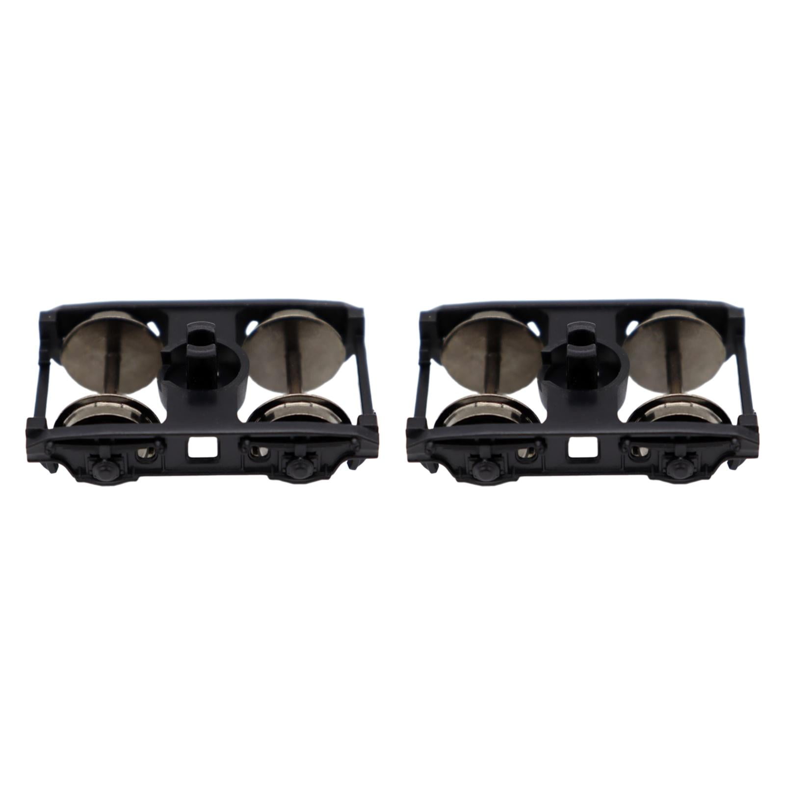 yotijay 2 Pieces HO Scale 1:87 Model Train Bogies DIY Railway Layout ...