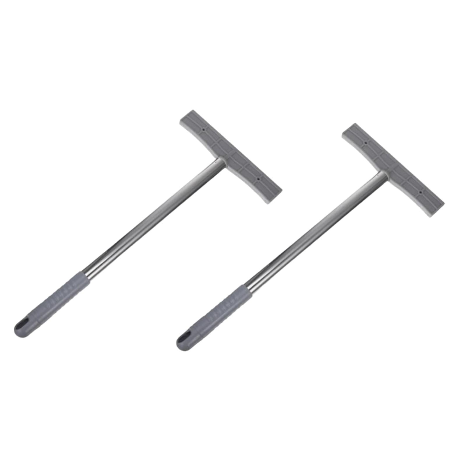yotijay 2 Pieces Handheld Stainless Steel Placard Sign Holders ...