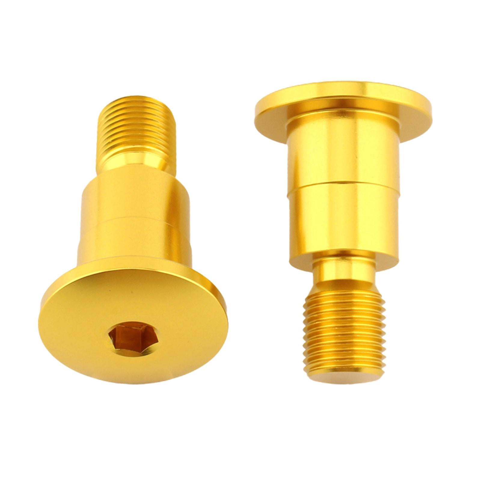 yotijay 2 Pieces Motorcycle Mirror Hole Screws Bolt Aluminum for ...