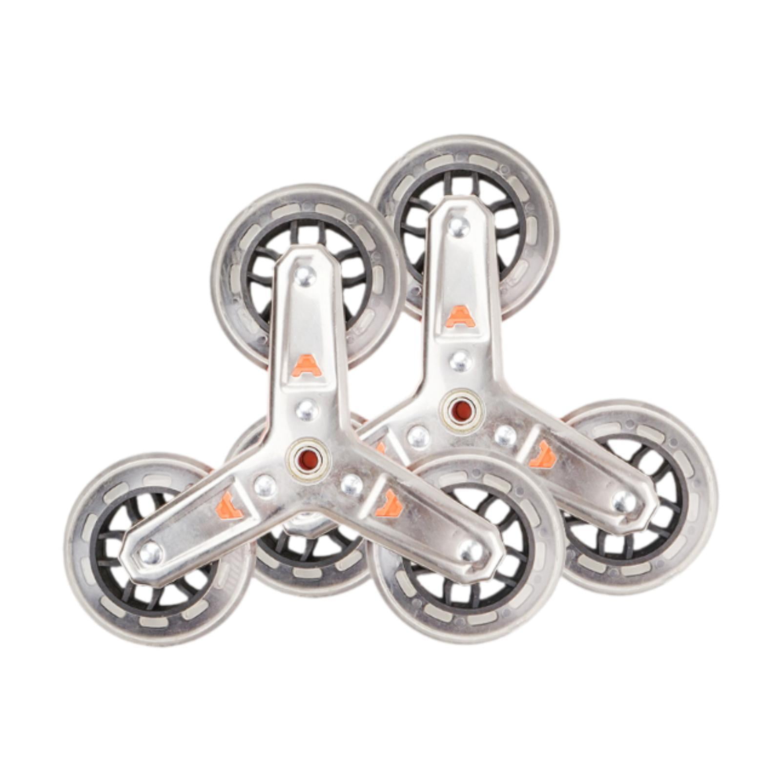 yotijay 2 Pieces Trolley Triangle Wheels Anti Slip Lightweight ...