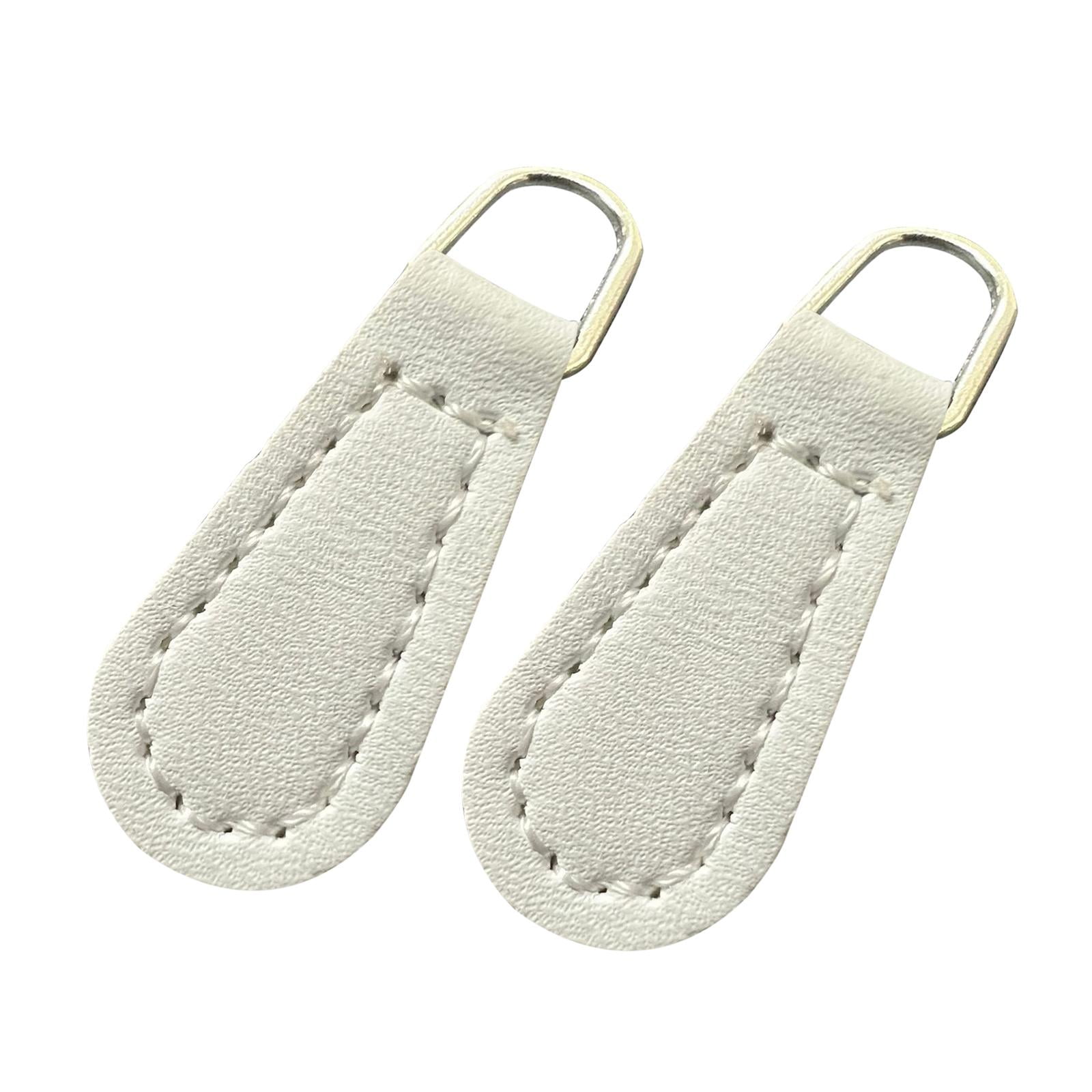 yotijay 2 Pieces Zipper Pulls PU Leather Decorative Pullers for ...