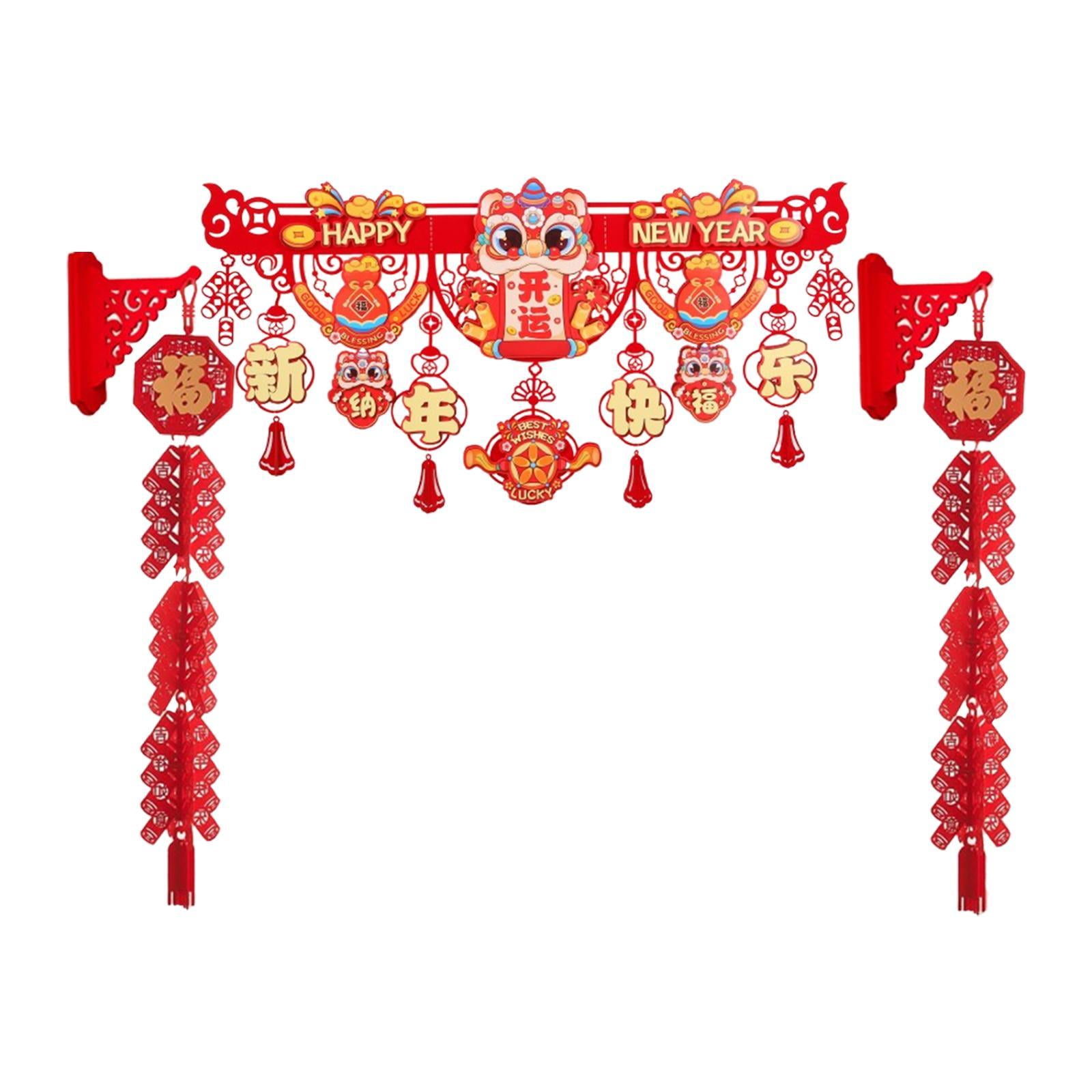 yotijay 2025 Chinese New Year Decorations Lunar New Year Pendant for ...