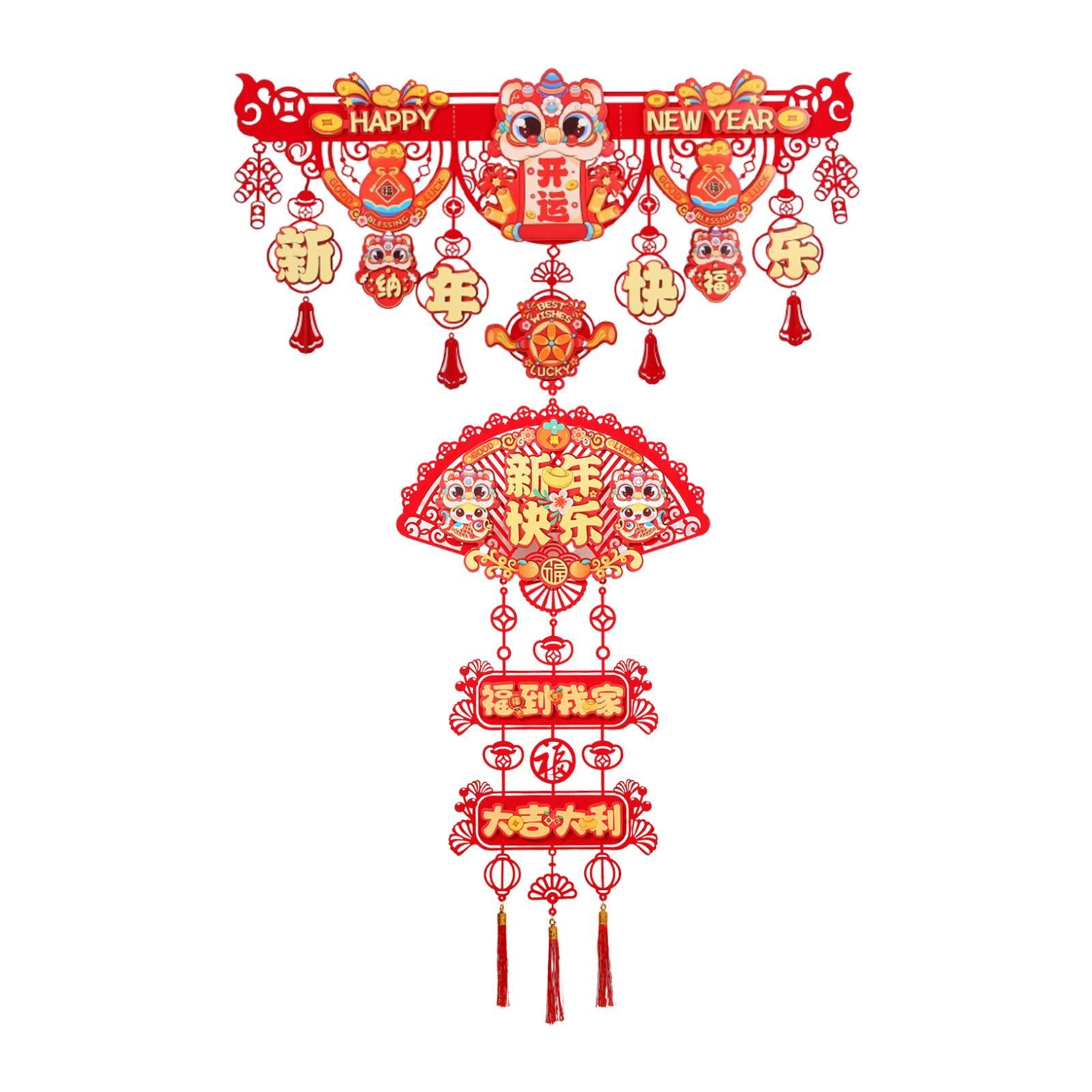 yotijay 2025 Chinese New Year Decorations Lunar New Year Pendant for ...