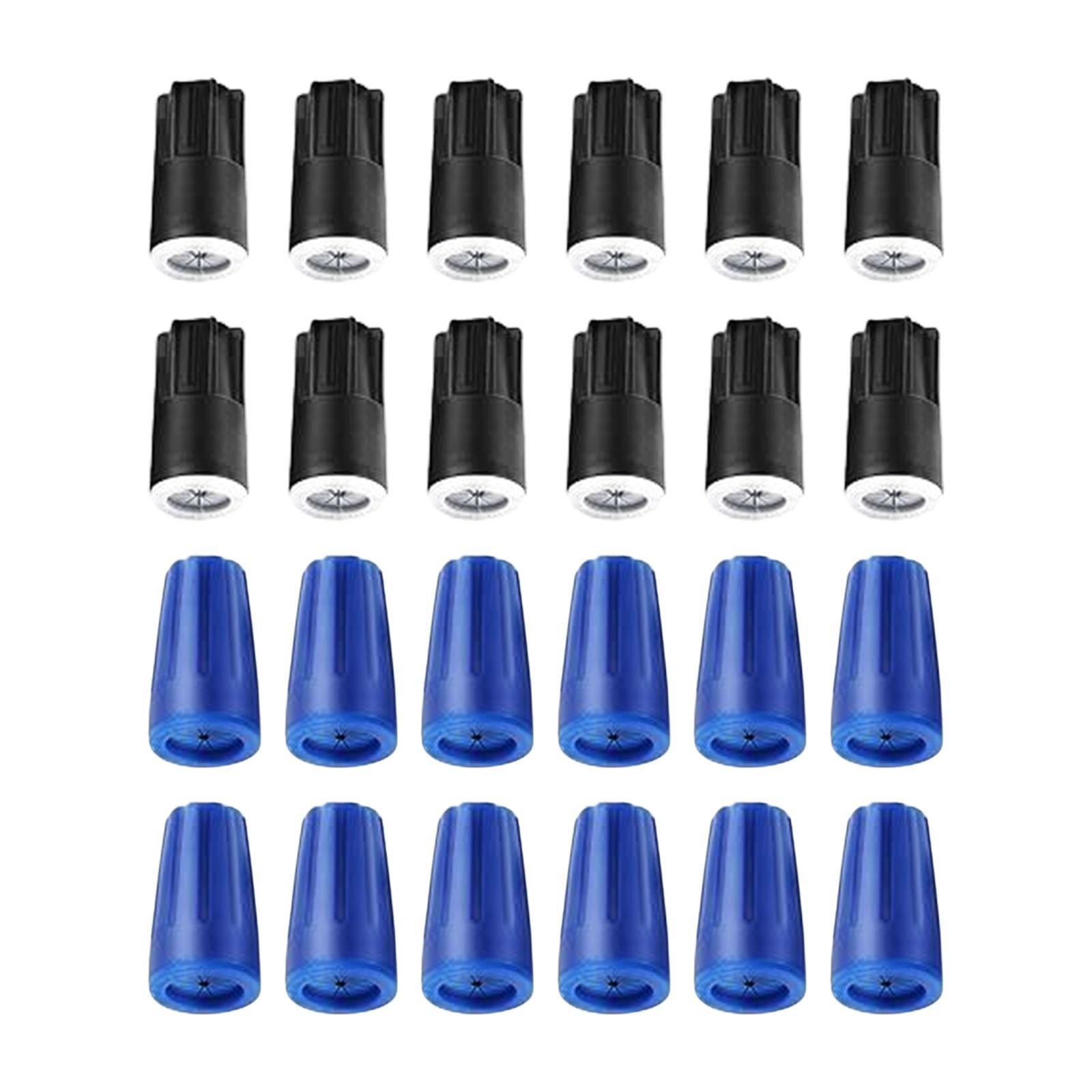 yotijay 24 Pieces Twist on Wire Connector Portable Accessories Connect ...