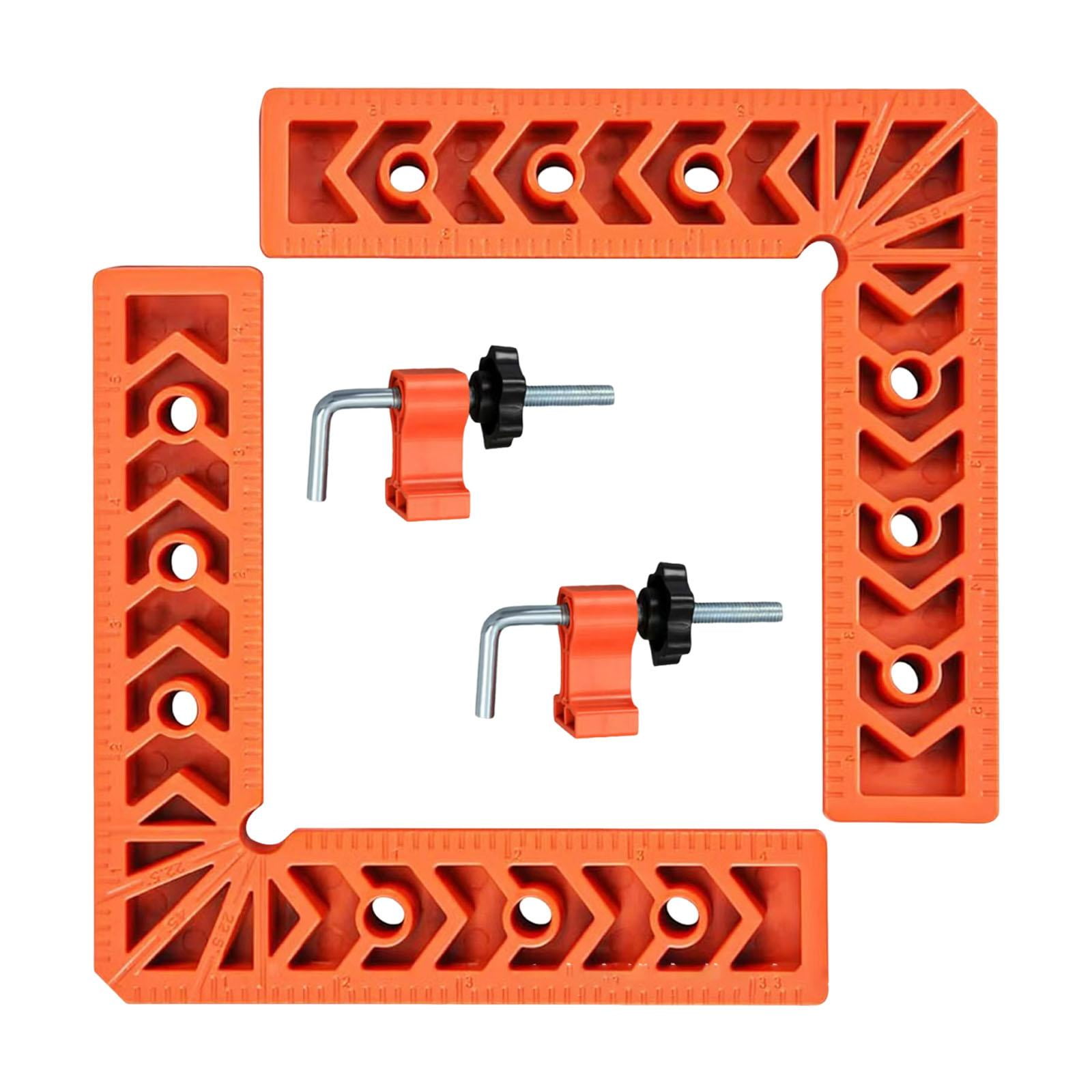 yotijay 2Pcs 90 Degree Corner Clamp Carpenter Tool for Boxes Cabinets ...