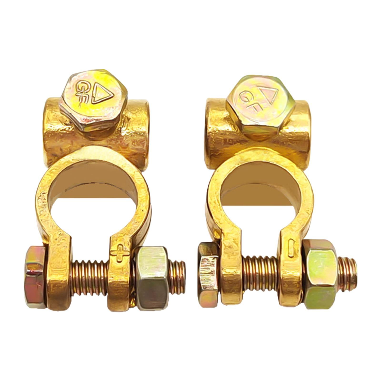 yotijay 2x Generic Battery Terminal Connector Battery Terminal Top ...