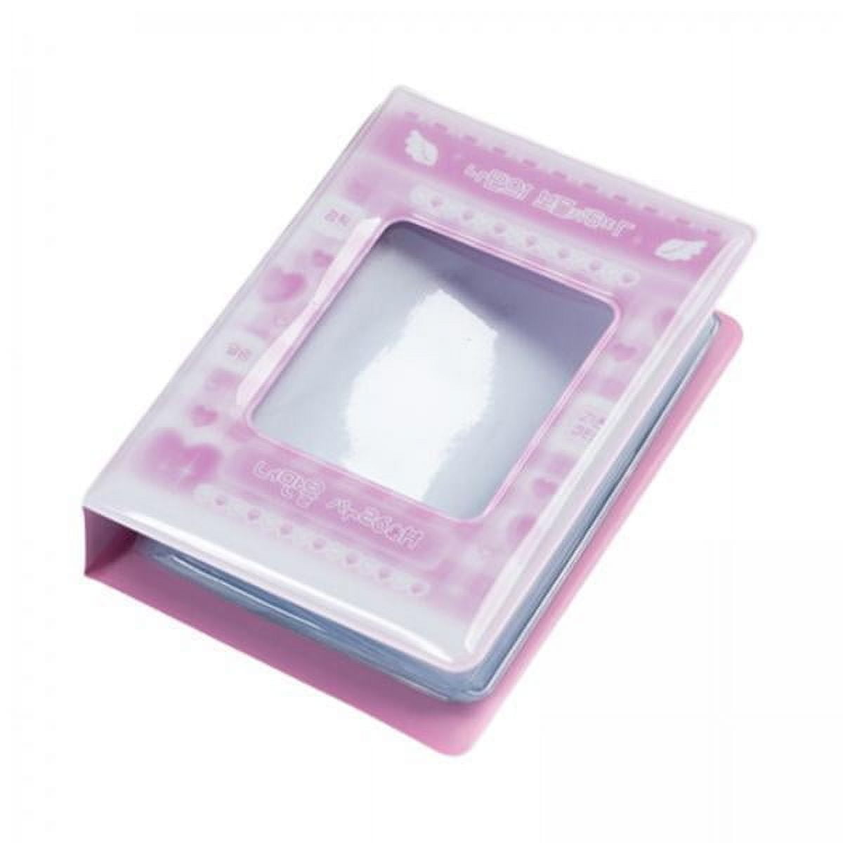 yotijay 2x3 inch Photo Card Holder Mini Picture Album Cute for Train ...