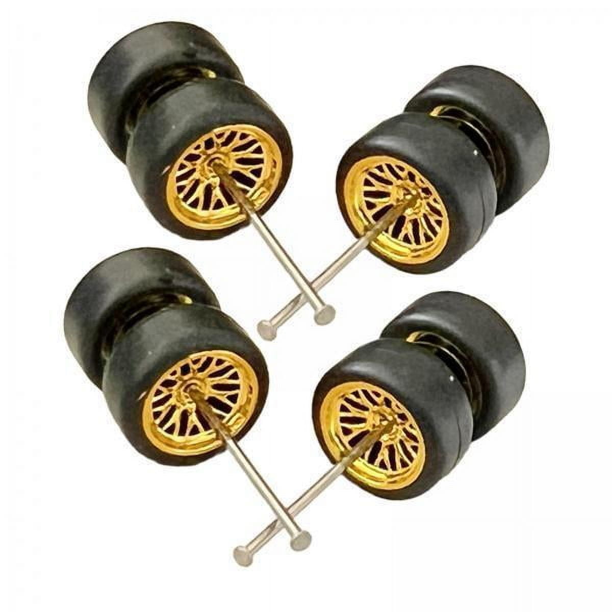 yotijay 2x8x 1/64 Scale Wheels Simulation Model Car Wheels Tires for ...