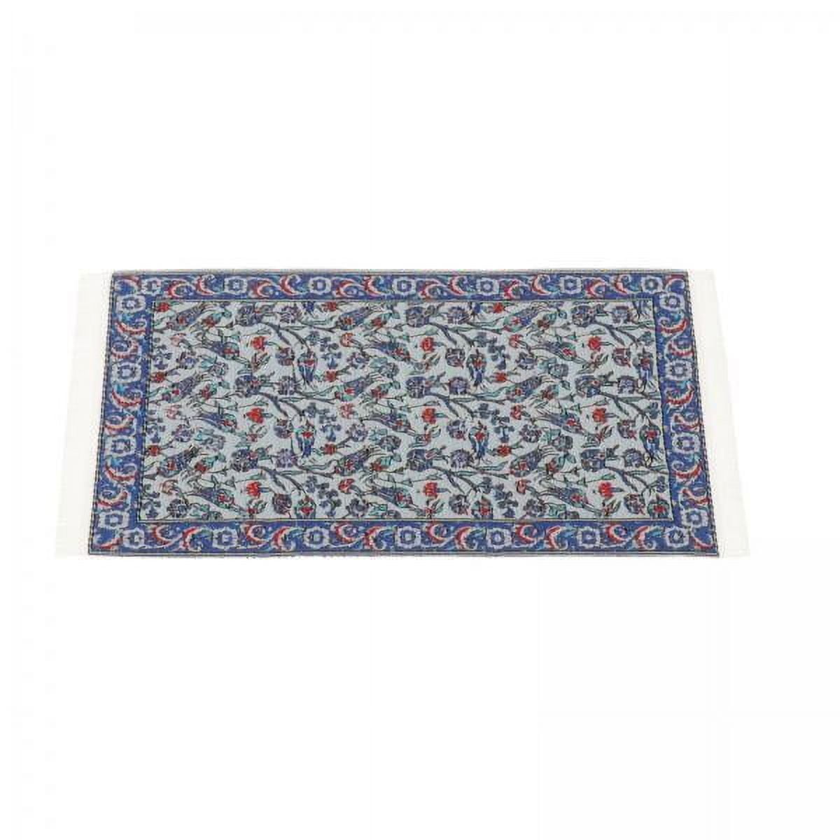 yotijay 2xDollhouse Area Rug Rectangle Doll House Welcome Mat for 1:12 ...