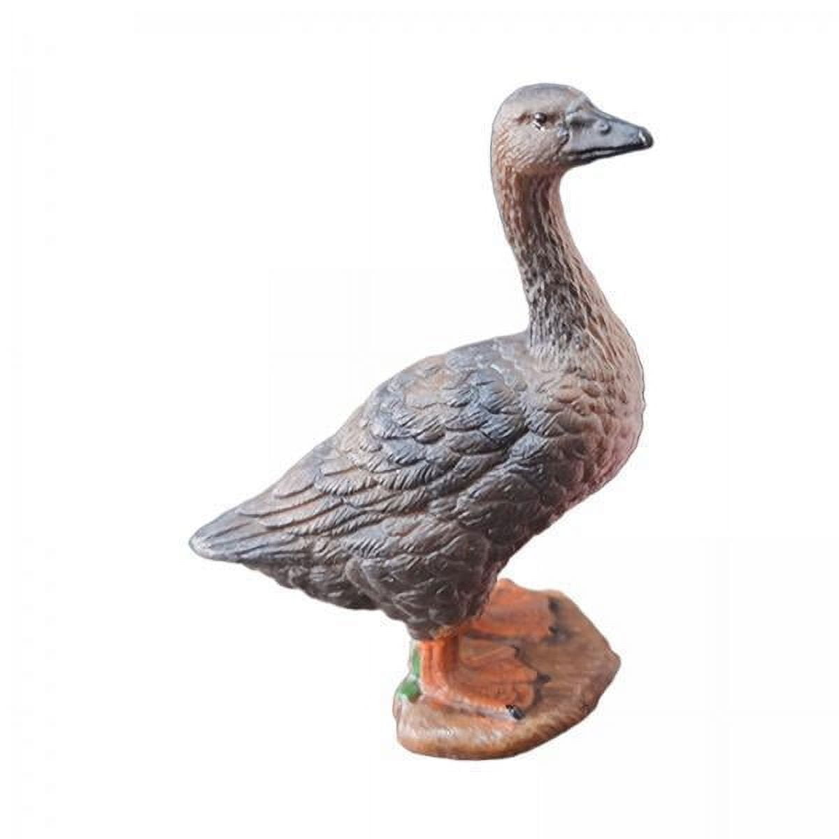 yotijay 2xGoose Statue Novelty Miniature Garden Statue for Swimming ...