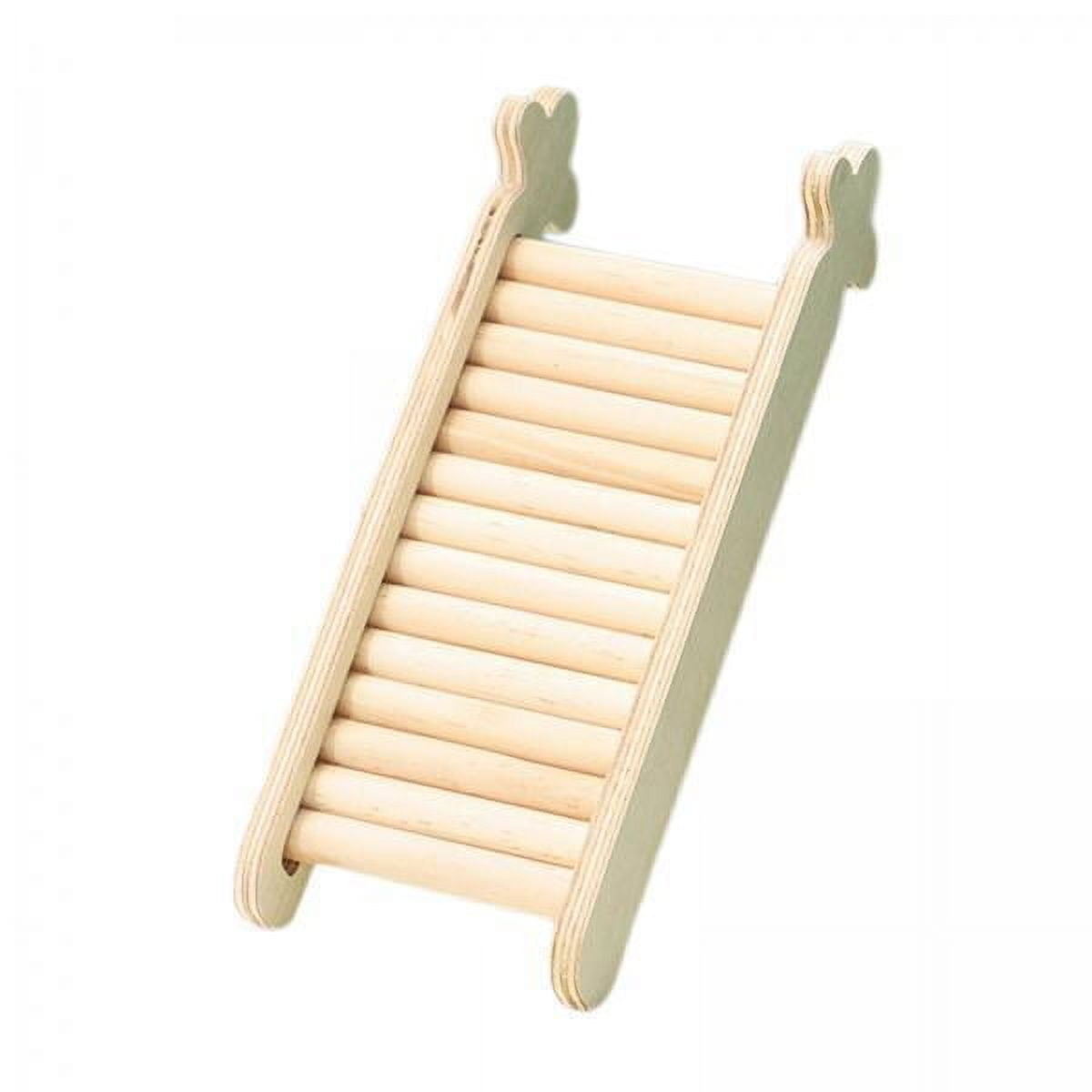yotijay 2xHamster Climbing Toy Cage Wood Ladder Hamster Bridge Ladder ...