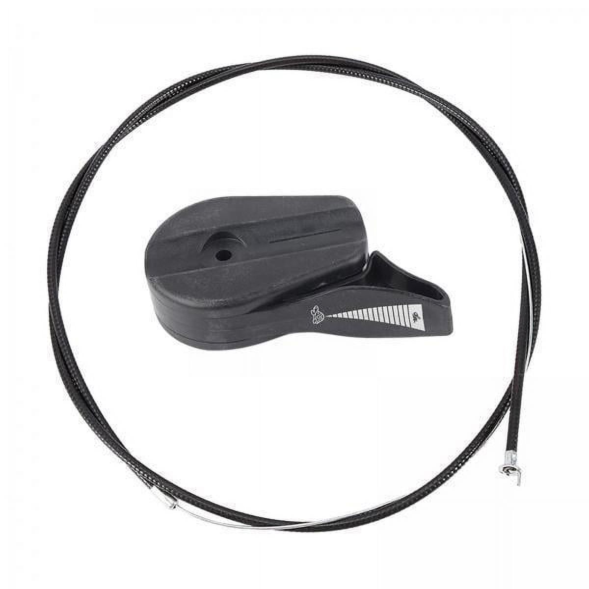 yotijay 2xLawn Mower Throttle Cable Control Switch Lever Handle Set ...