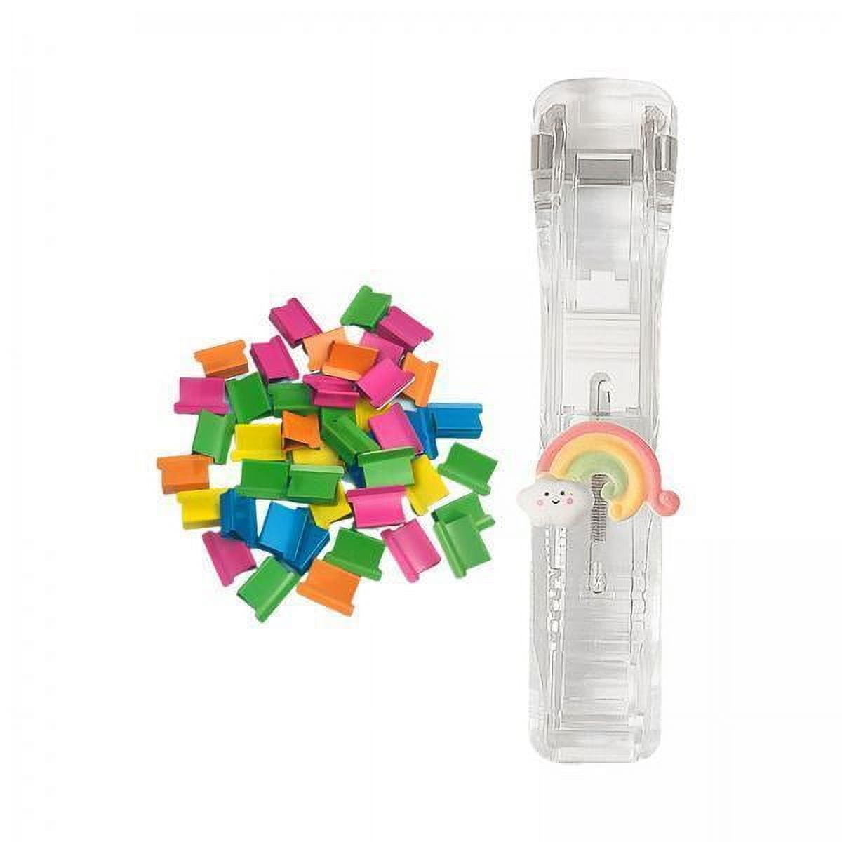 yotijay 2xMini Stapler Classroom Small Stapler Set Fixing Stationery ...