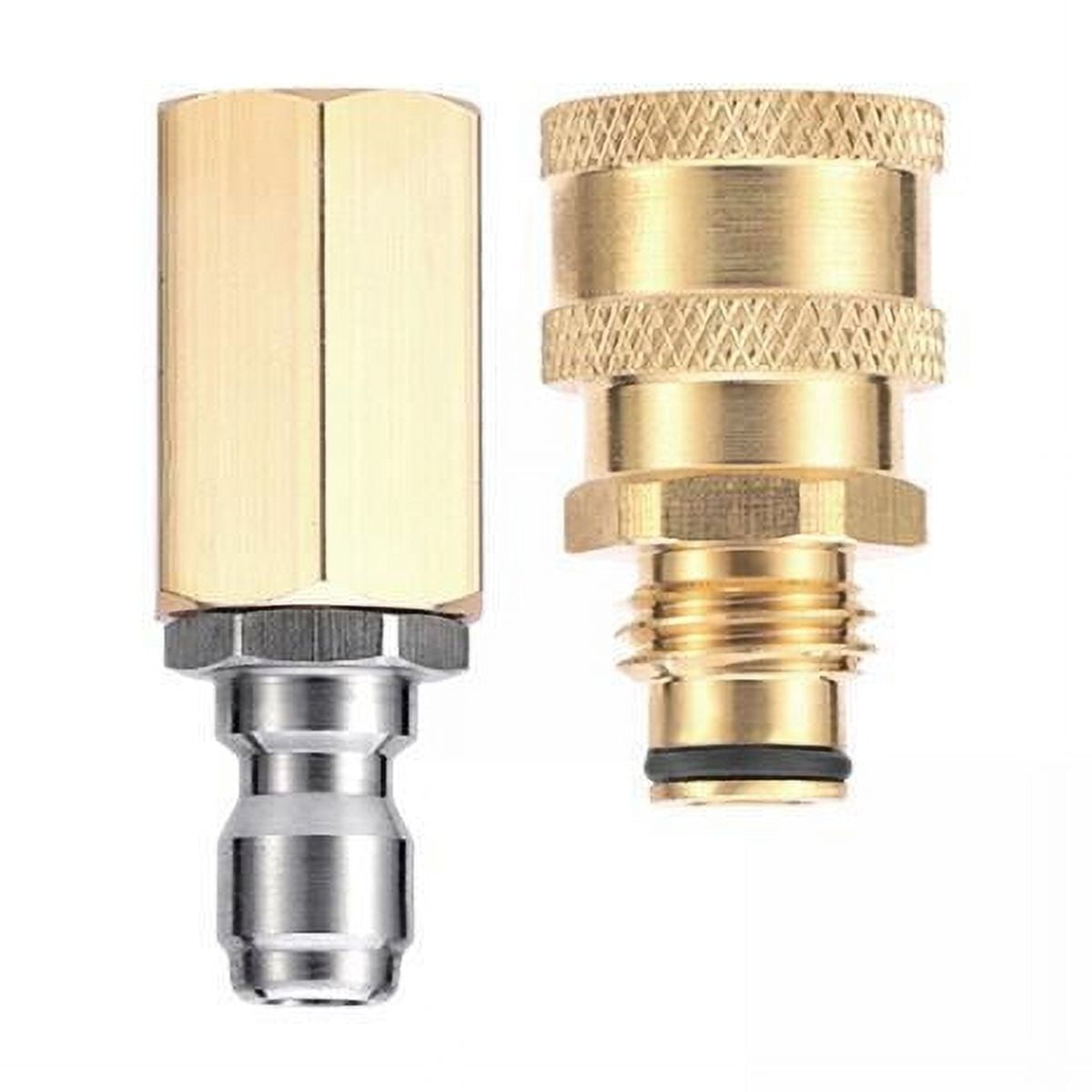 yotijay 2xPressure Washer Adapter 16*2 Thread Connector for Pressure ...