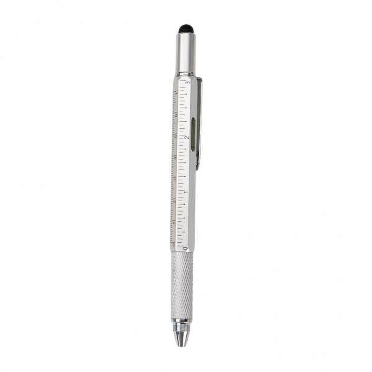 yotijay 2xScreen Tool Pen With Spirit Level Multitool Ruler Screwdriver ...