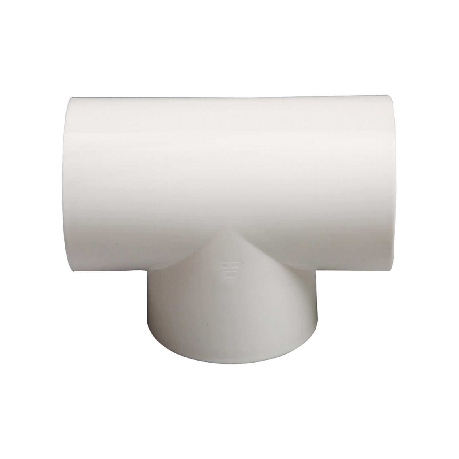 yotijay 3 Way Elbow Connector Outlet Tee PVC Pipe Fitting for ...