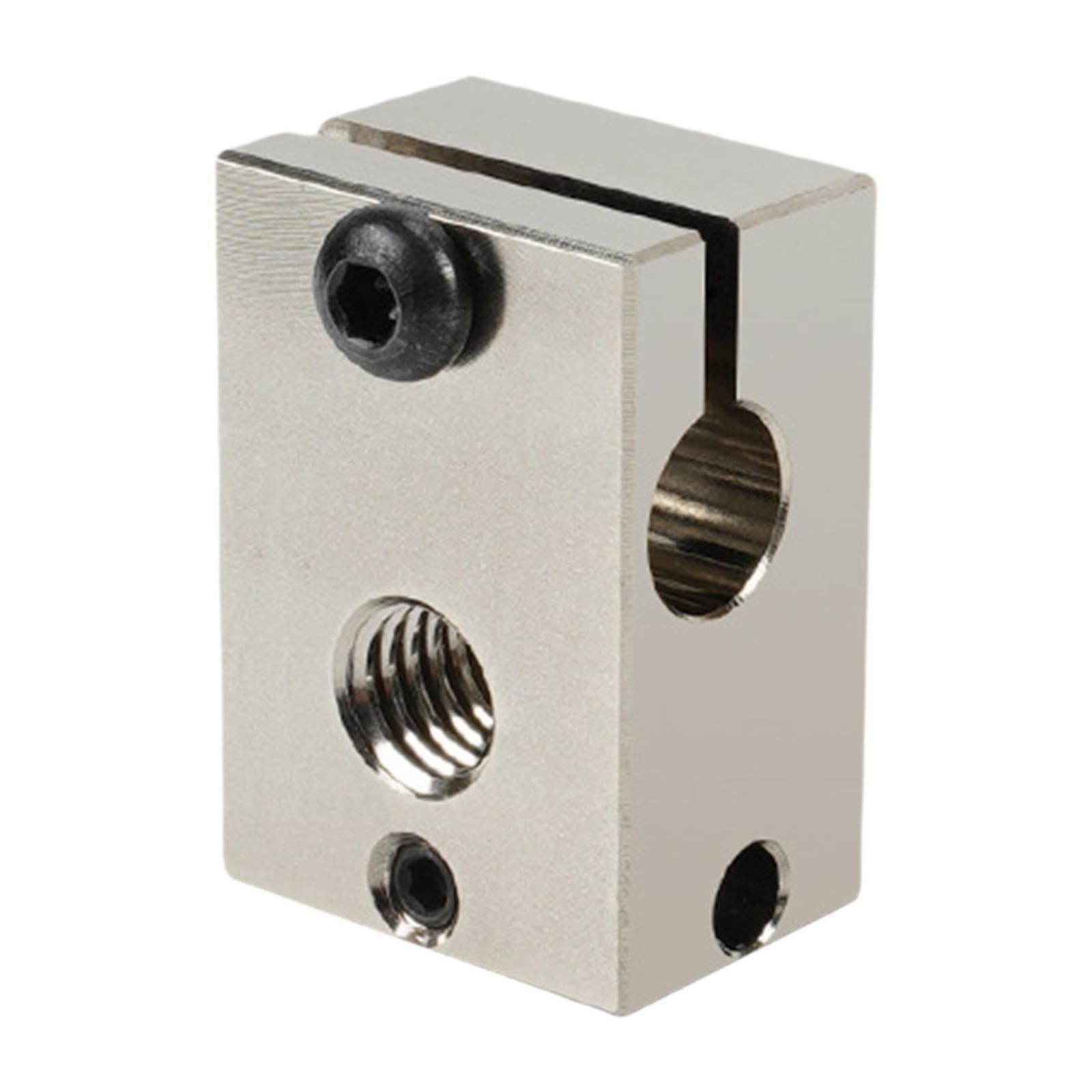 yotijay 3D Printer Block for V6 3D Printing Printer Heater Block Plated ...