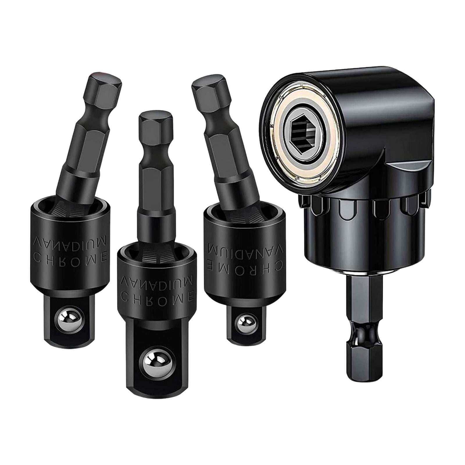 yotijay 3Pcs 1/4" 3/8" 1/2"Driver Sockets Adapter Extension Impact ...