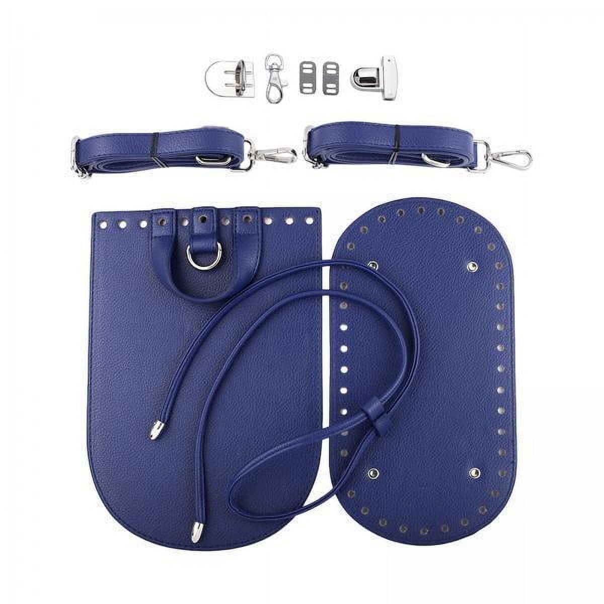 yotijay 3x7 Pieces PU Leather Purse Making Kit DIY PU Leather Bag for ...