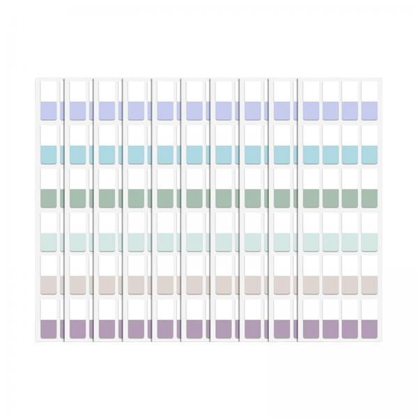 yotijay 3xColor Sticky Index Tabs Labels Memo 4 Sheets for Office ...