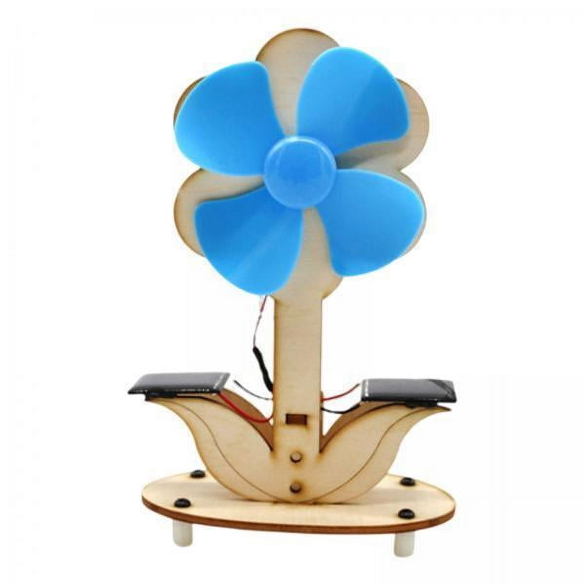 yotijay 3xSolar Powered Fans Panel Kit Playroom Kids for DIY Electric ...