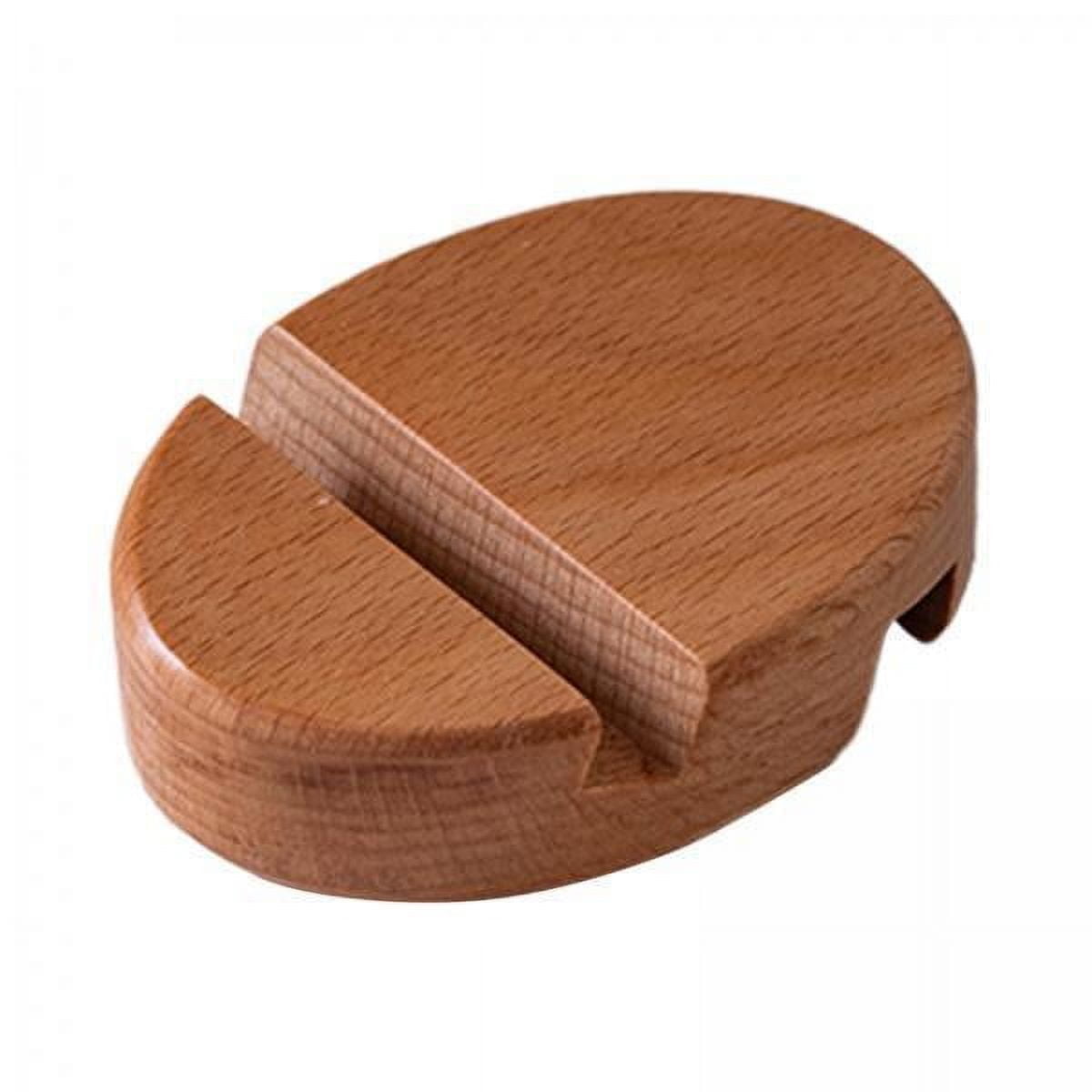 yotijay 3xWood Mobile Phone Holder Portable for Desktop Dock Cradle ...