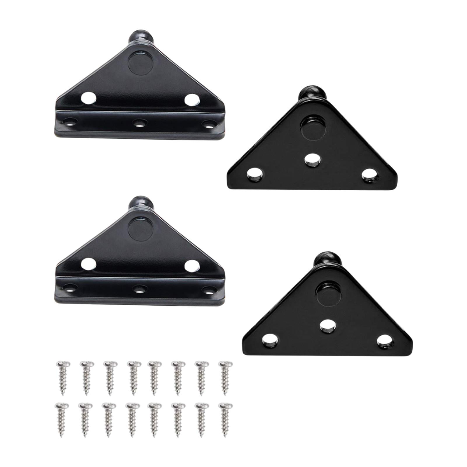 yotijay 4 Pieces 10 mm Ball Stud Brackets Replaces for Gas Struts Lift ...