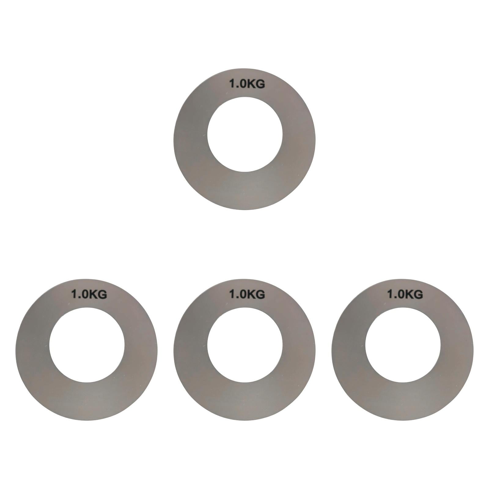 yotijay 4 Pieces Barbells Weight Stickers Barbells Reminders Labels ...