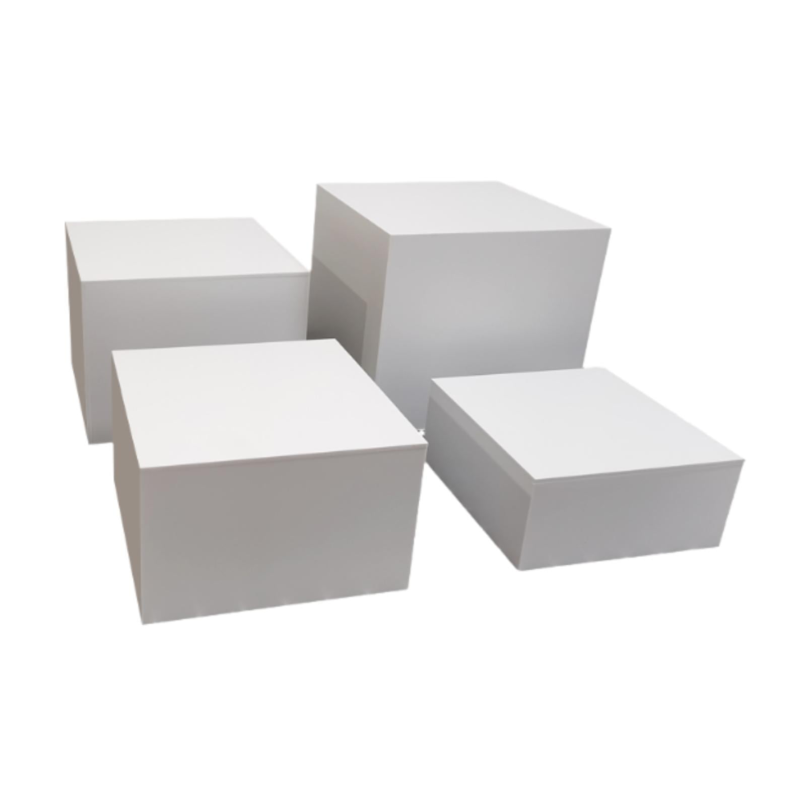 yotijay 4 Pieces Buffet Food Display Stand Nesting for Buffet Table ...