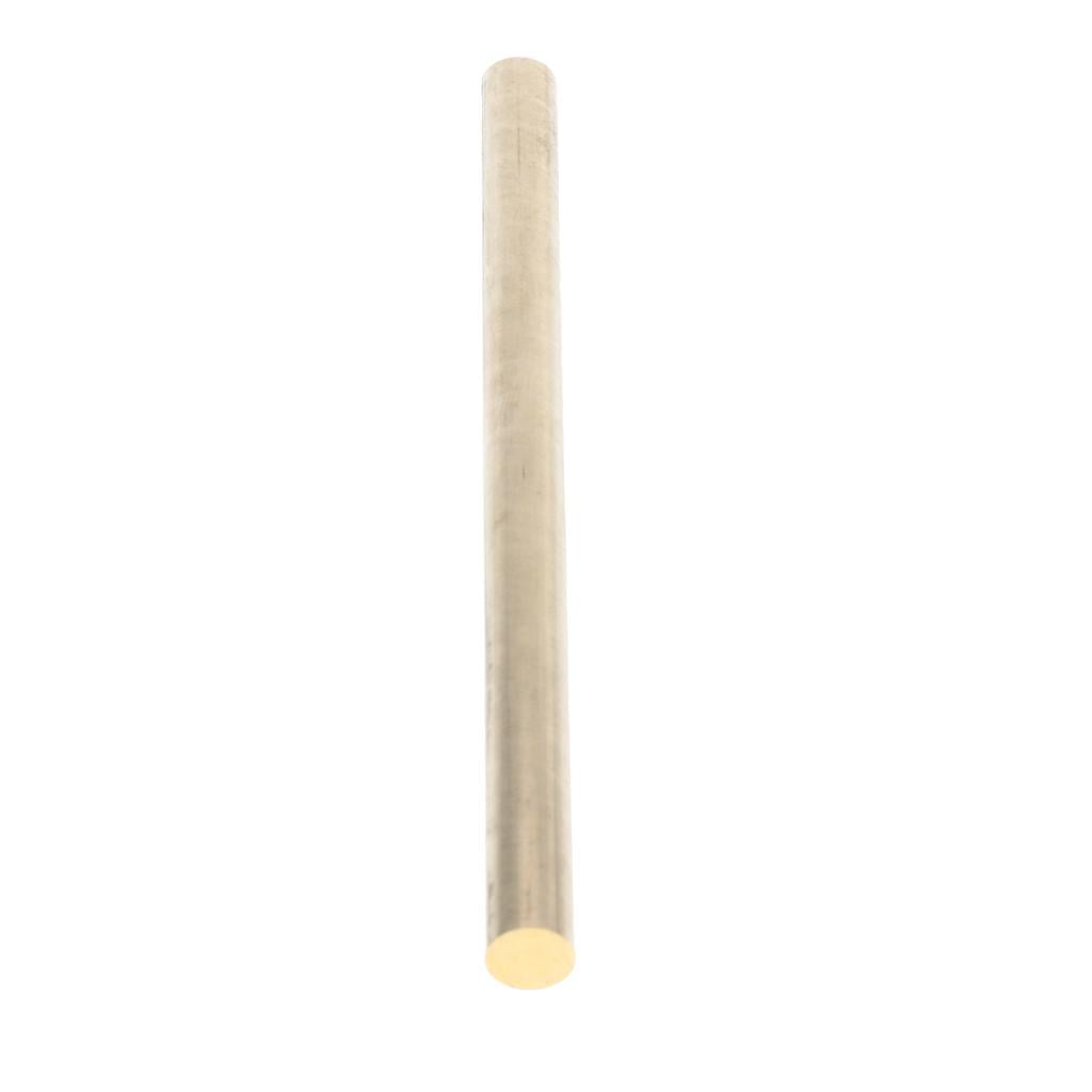 yotijay 4'' Solid Brass Round Bar Rod Stock for Turning Milling ...