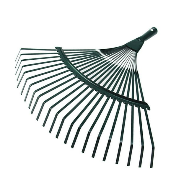 yotijay 42cm Garden Leaf Rake Head - Metal Replacement Rake Rake ...