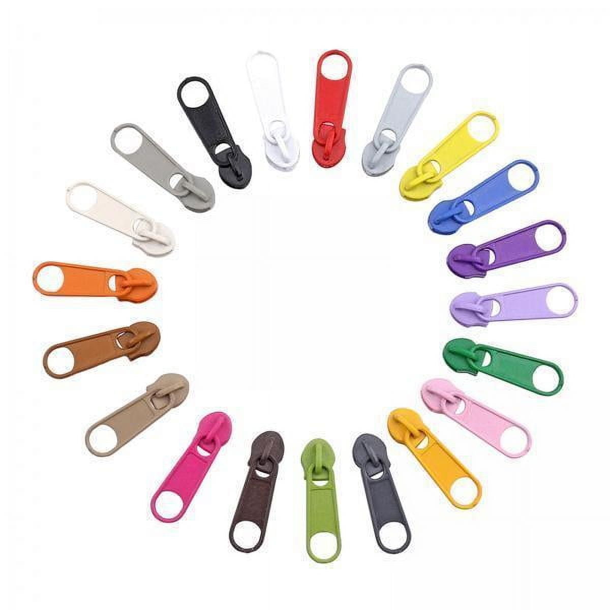 yotijay 4x100x Zipper Pull Tab Repair Replacement Puller Sewing for ...