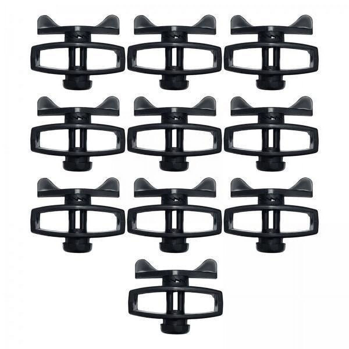 yotijay 4x10Pcs Electric Fence Strainer Heavy Duty High Tensile Wire ...