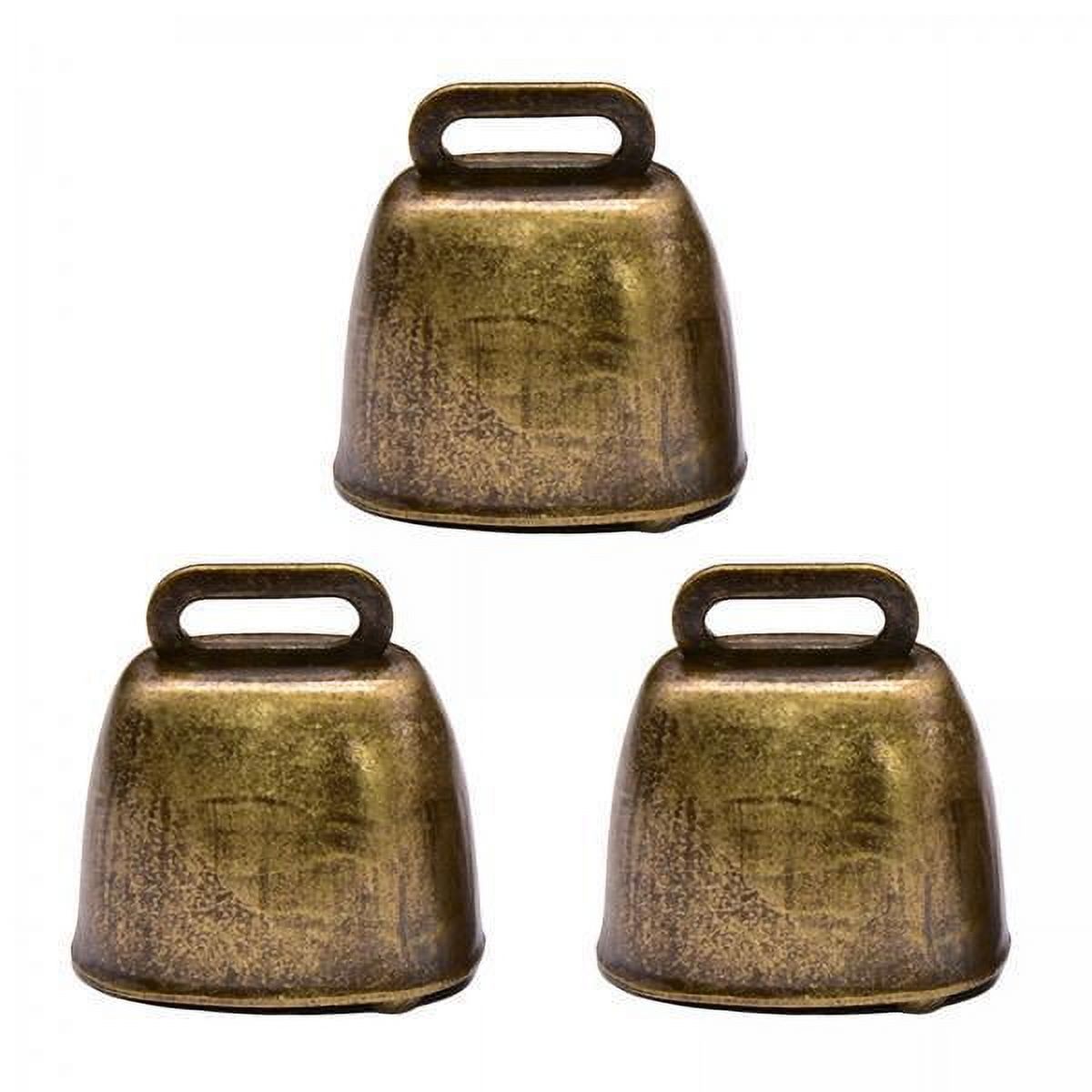 yotijay 4x3x Retro Grazing Bell Small Cowbell Loud Bells for Cow Horse ...