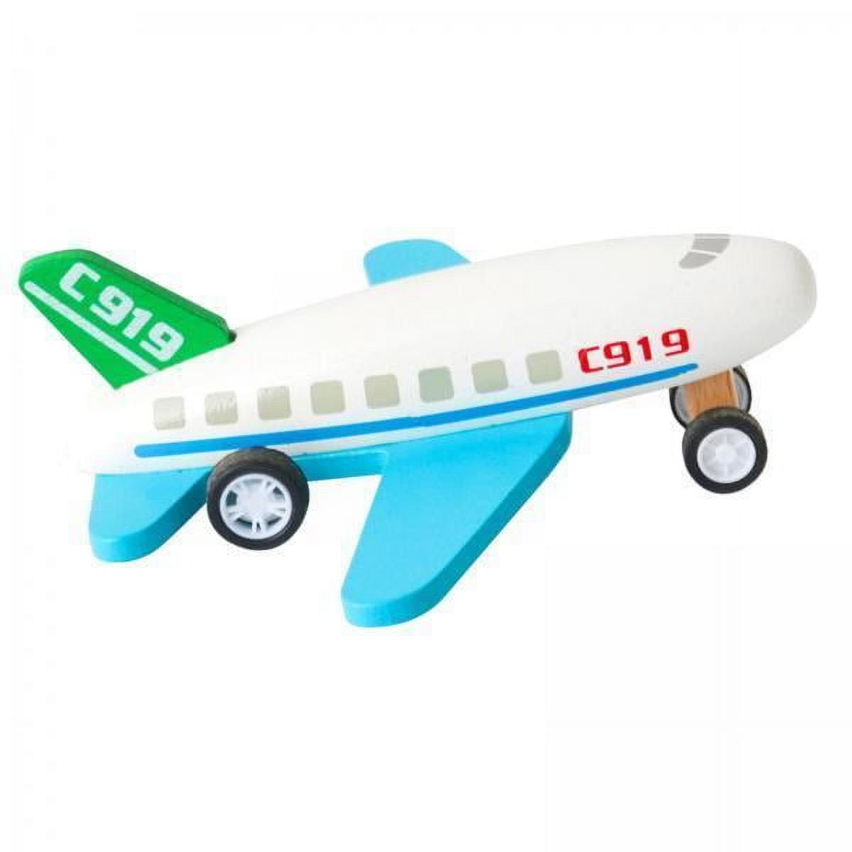 yotijay 4xPull Back Airplane Toy Interactive Airplane Toys for Toddlers ...