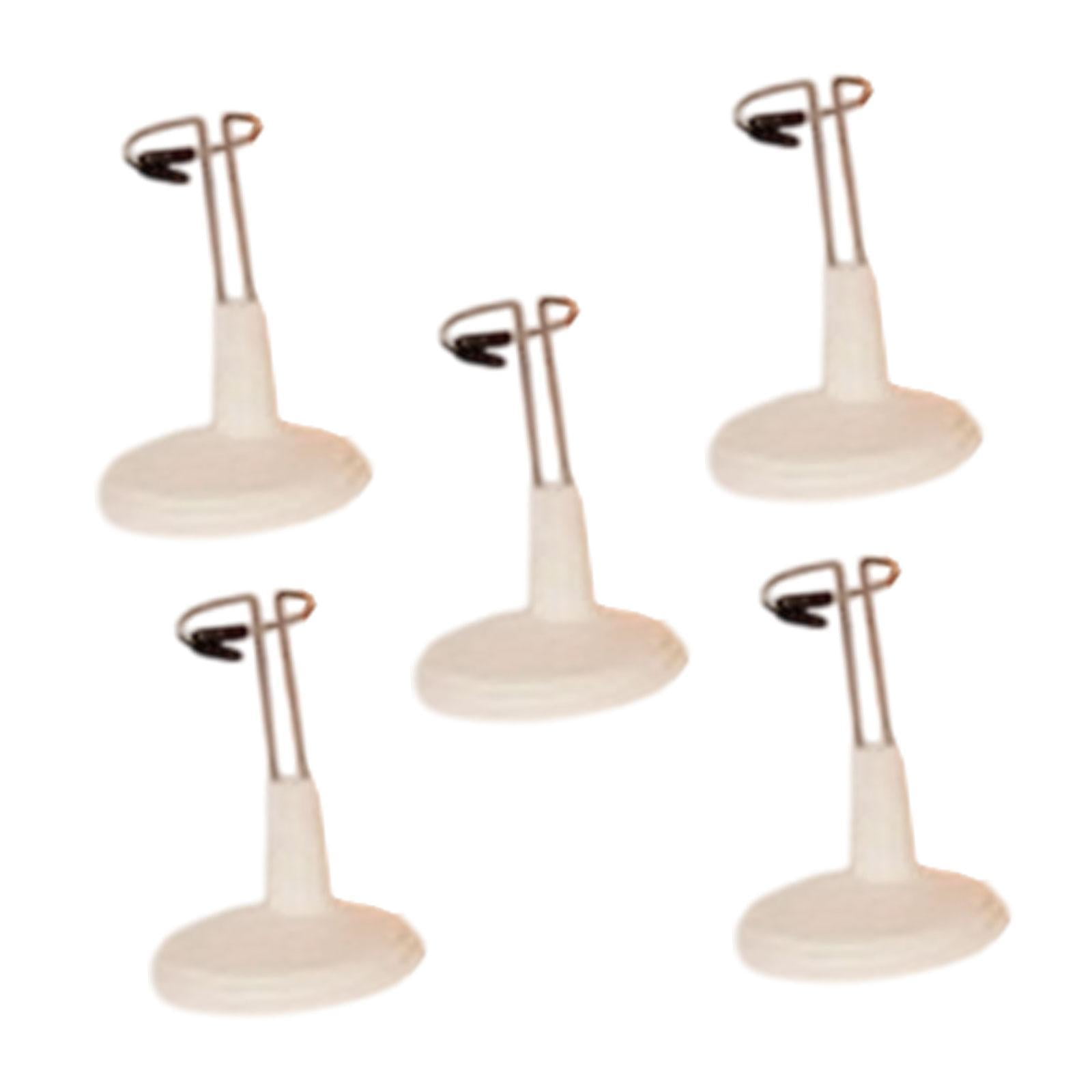 yotijay 5 Pieces Doll Holder Figures Display Rack for Action Figures ...