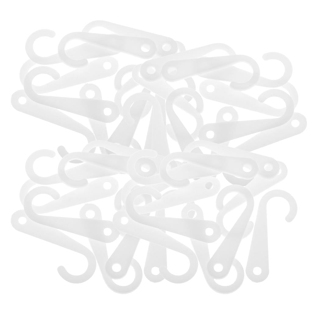 yotijay 50x J Hooks Fasteners for Socks T-Shirts Retail Display Hanger ...