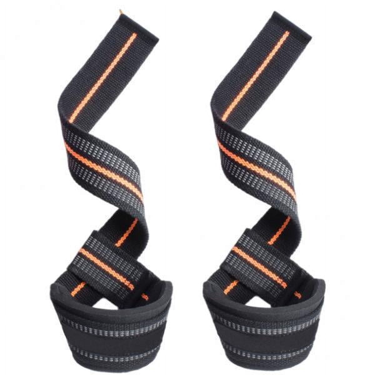 yotijay 5x2 Pieces Lifting Straps Advanced 23inch for Strength Training ...