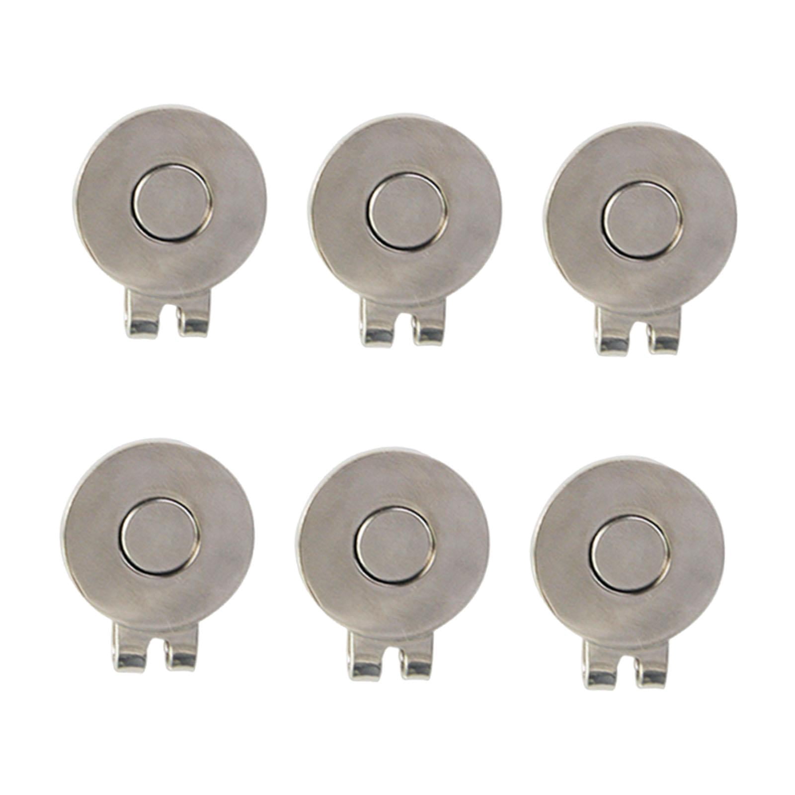 yotijay 6 Pieces Magnetic Golf Hat Clips Accessories Durability Premium ...