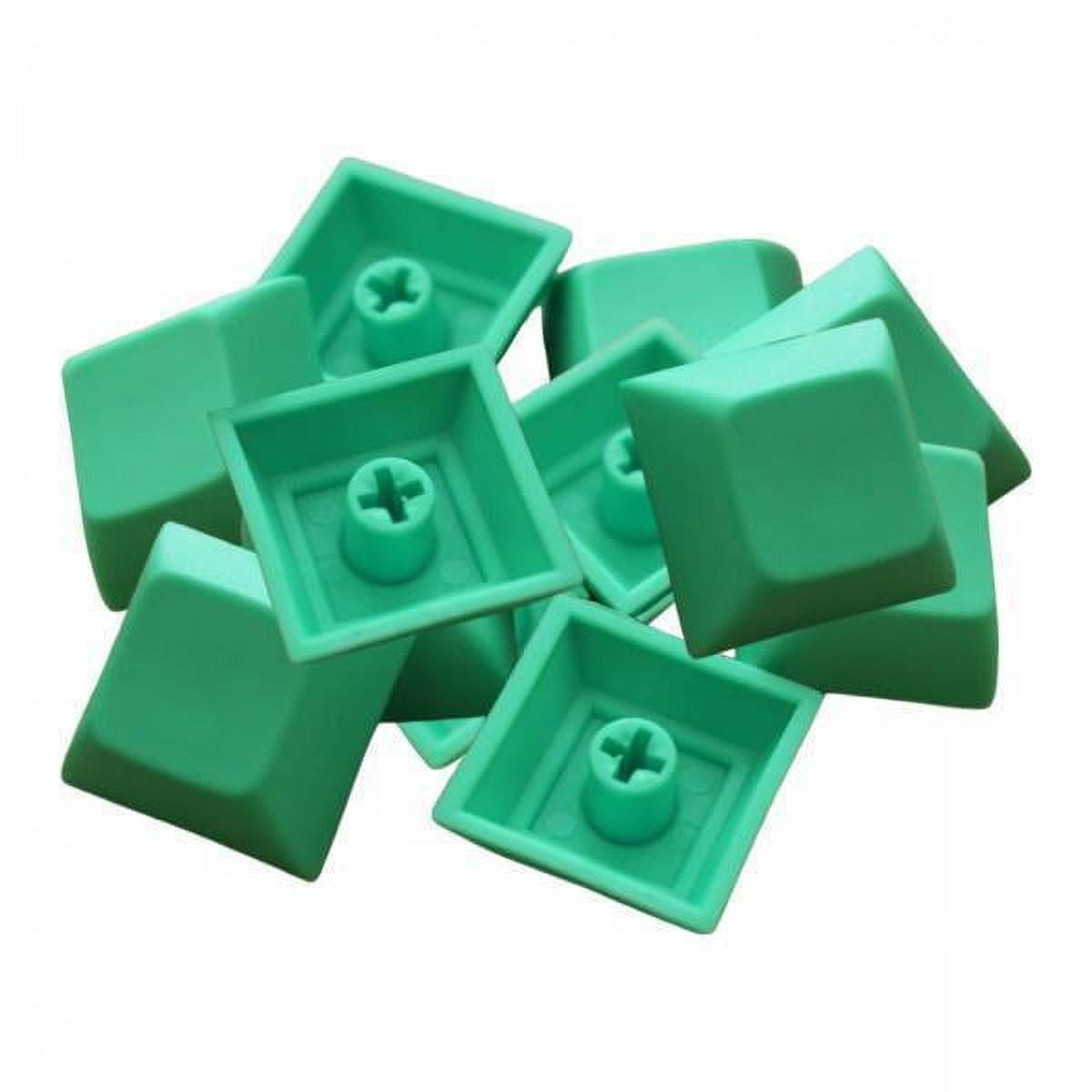 yotijay 6x12Pcs PBT DSA Keycaps Blank for Mechanical Keyboard Green ...