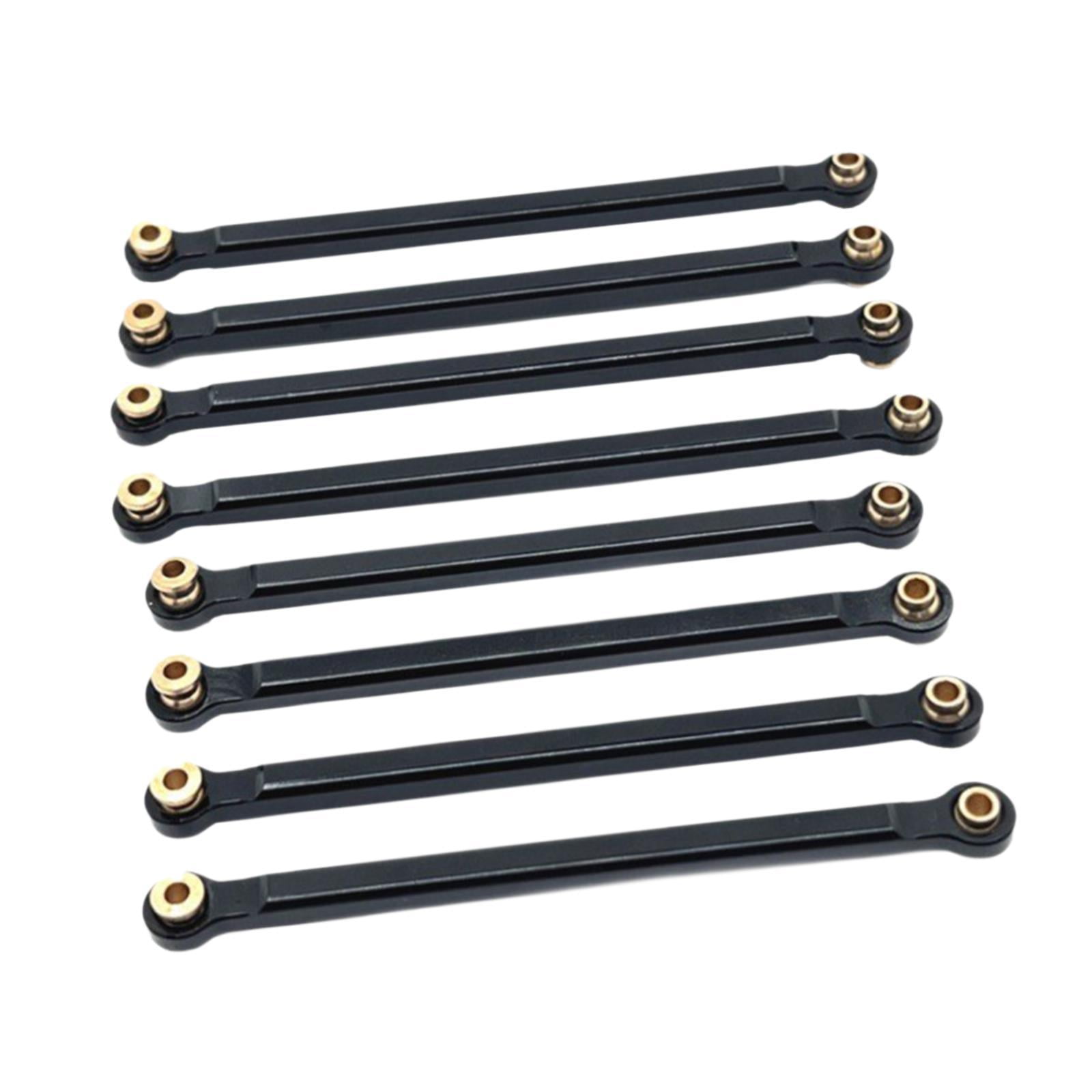 yotijay 8 Pieces Metal Chassis Fixing Rod Modification Spare Parts RC ...