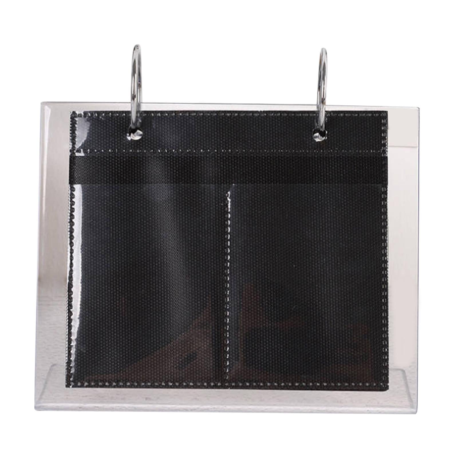 yotijay Acrylic Table Pictures Sign Holder Double Sided Display Signs ...