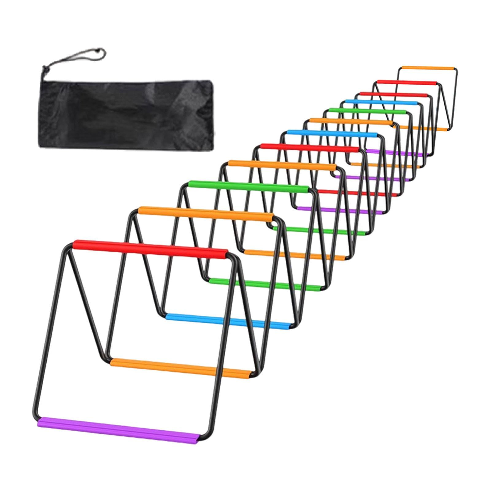 yotijay Agility Ladder Adjustable Jumping Obstacles for Foot Exercise ...